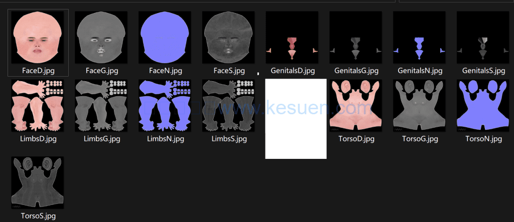 【VAM资产】 Skin 高清皮肤预设（最新）-VAM®克苏恩资源社区